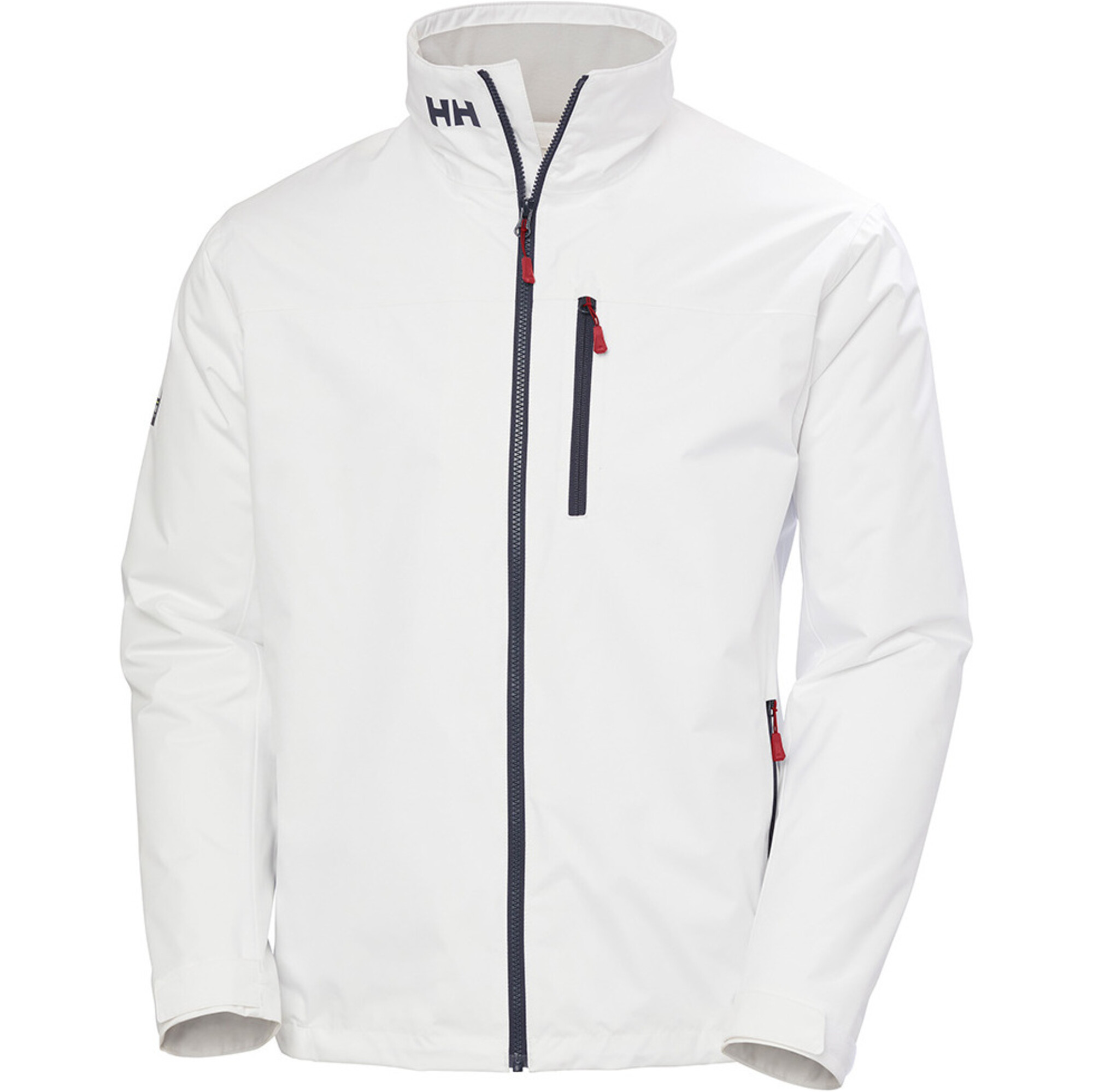 2025 Helly Hansen Mens Crew Midlayer Sailing Jacket 2 0 34444 - White - Sailing | Wetsuit Outlet